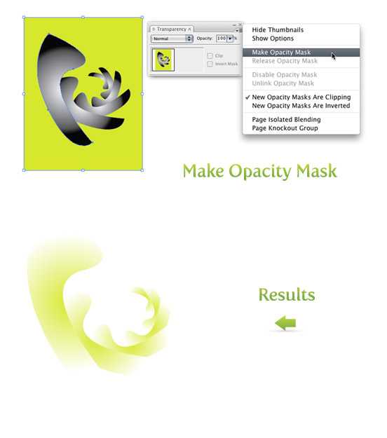 Make Opacity Mask - Vectips