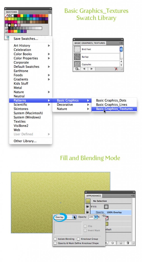 Pattern Fill Texture Step 2 - Vectips