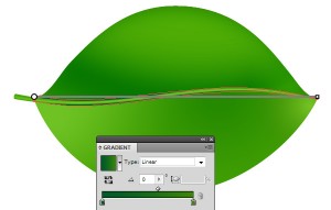How to Create a Realistic Green Leaf Vector in Illustrator