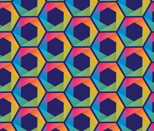 Put a Hex on Your Designs with this Hexagon Pattern Vector! - Vectips