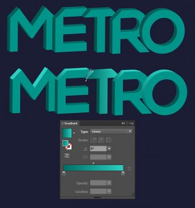 Create a Shattered 3D Geometric Text Effect in Adobe Illustrator - Vectips