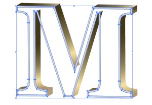 How to Create a Gorgeous Metallic Text Effect | Adobe Illustrator ...