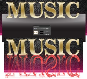 How to Create a Gorgeous Metallic Text Effect | Adobe Illustrator ...