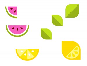 How to Create a Simple Shape Fruit Vector Design - Vectips