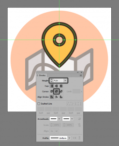 How to Easily Create a Map Icon in Adobe Illustrator - Vectips