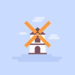 10 Simple Steps to Make a Flat Windmill Vector in Adobe Illustrator ...