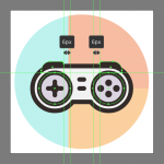 How to Create a Game Controller Vector Icon - Vectips