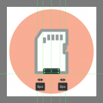 How to Create a Memory Card Icon in Adobe Illustrator - Vectips