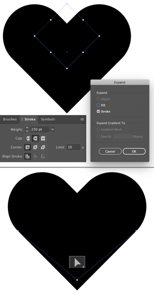 How to Draw a Smiling Heart for St. Valentine’s Day in Adobe ...