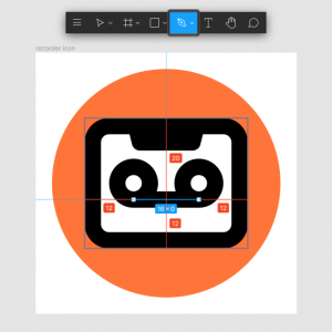 Recorder App Icon: Create Using Figma Design Platform
