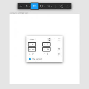Computer Settings Icon: Create Using Figma Design Platform